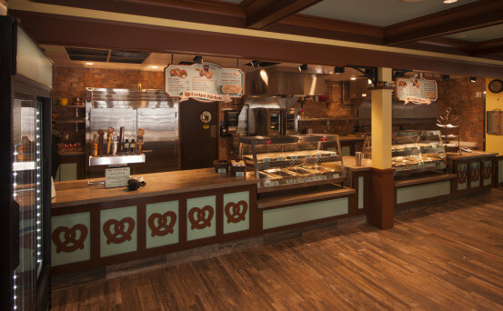 Pretzel House Interior - WELBRO Building Corporation